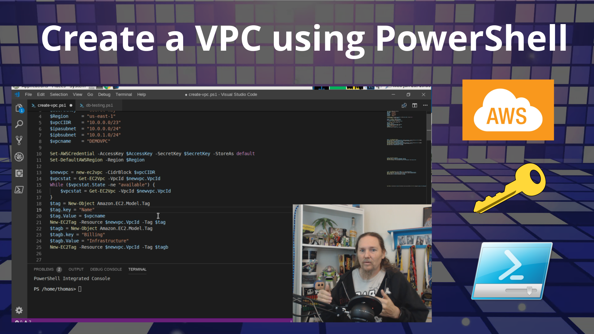 Create a working VPC with PowerShell "-" Tom's Tech Show